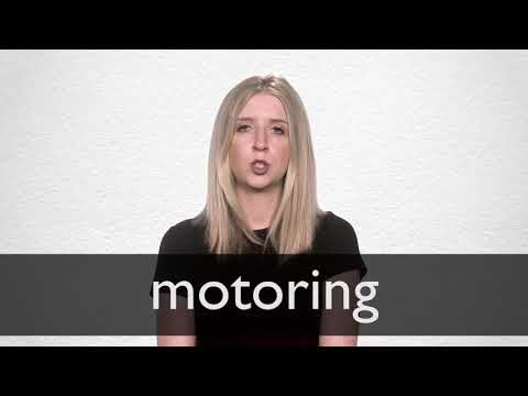 MOTORING definition and meaning | Collins English Dictionary