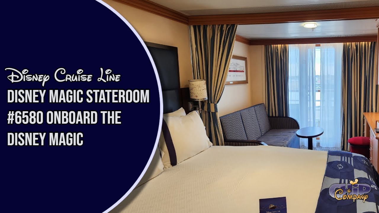 Cabin 6580 - Deluxe Oceanview Stateroom with Verandah - Disney Magic