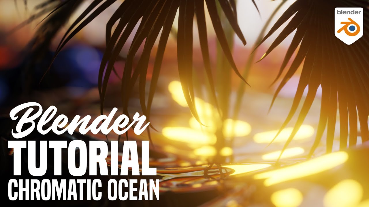 Blender Tutorial Chromatic Ocean with Eevee