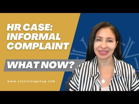 How HR Should Respond to Informal Workplace Complaints | Real Case Study