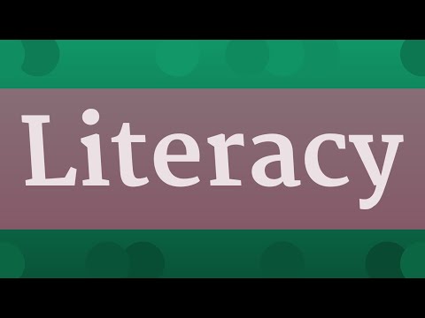 LITERACY pronunciation • How to pronounce LITERACY