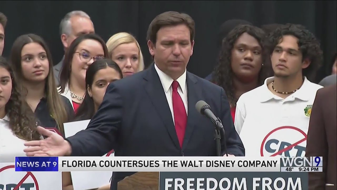 DeSantis-backed board countersues Disney 