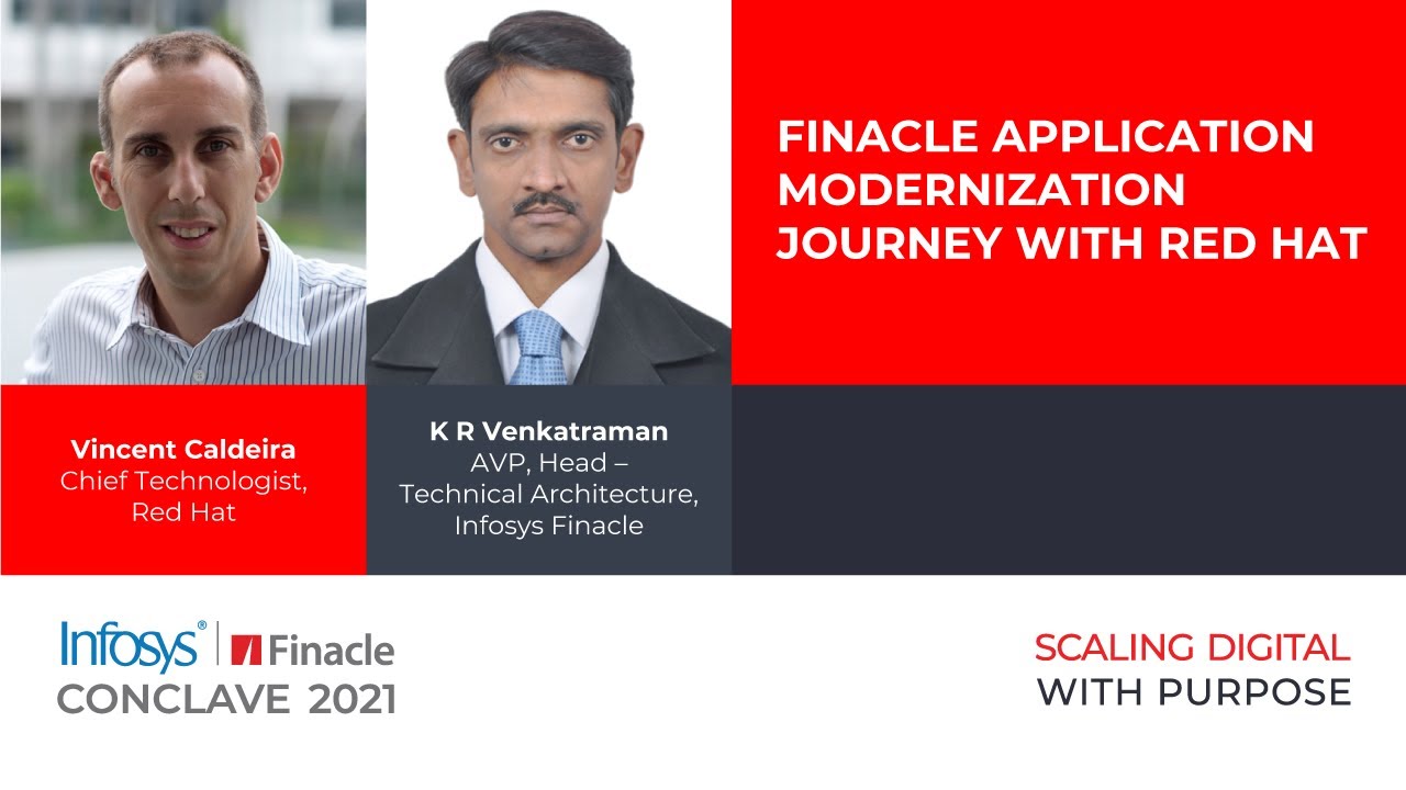 Finacle Application Modernization Journey with RedHat