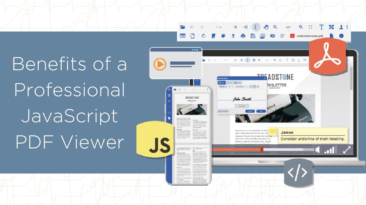 Benefits of a Professional JavaScript PDF Viewer