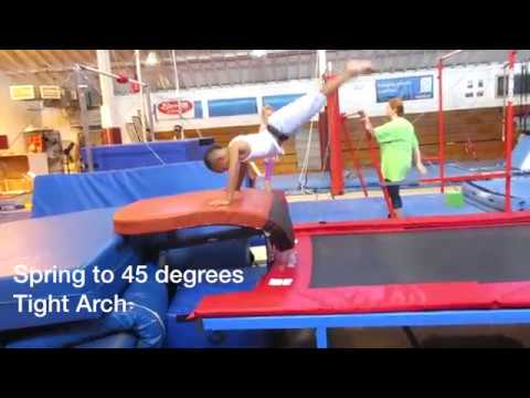 Vault preflight for beginners – Gymnastics Coaching.com