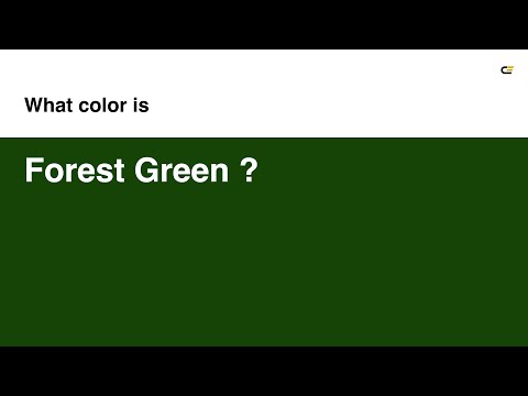 Forest Green color #154406 hex color - Green color - Warm color 154406