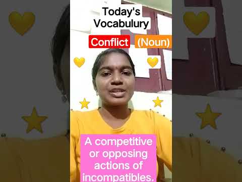 conflict meaning #conflict #conflictmeaning #conflictmean