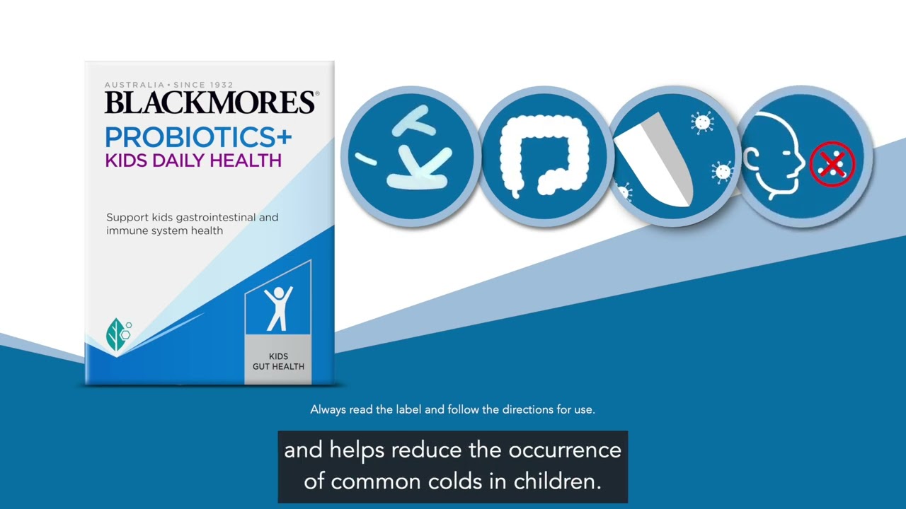Probiotics + Kids Daily Health Supplement by Blackmores