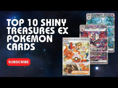 Top 10 SHINY TREASURES ex Pokémon Cards You MUST See! ✨🔥