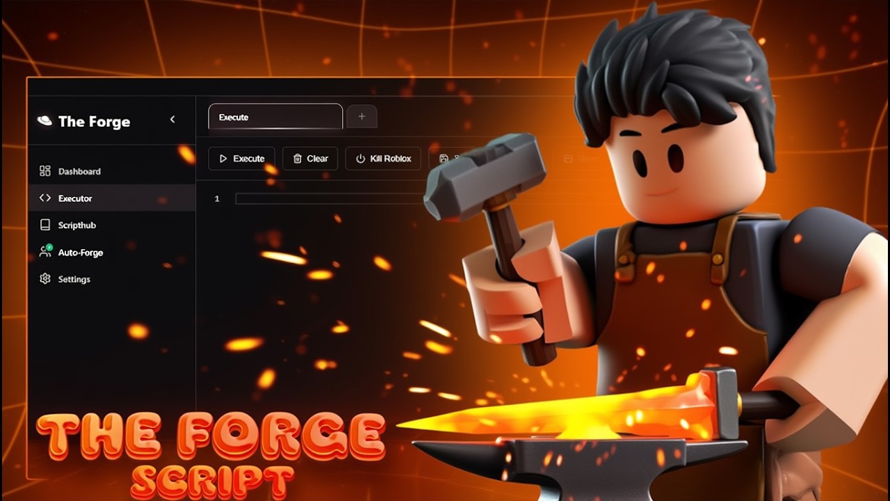 The Forge Script — Auto Farm, Auto Forge, Invisible, Switcher, Auto Quest [NO KEY]