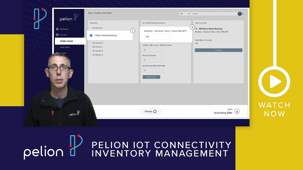 Pelion IoT Connectivity : Inventory Management