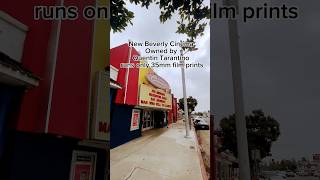 Quentin Tarantino’s personal movie theater in Hollywood #film #hollywood #shorts