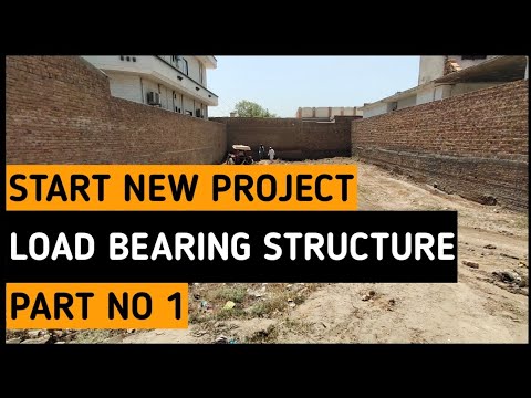 Review of a new construction project in Urdu/Hindi | Load bearing structure