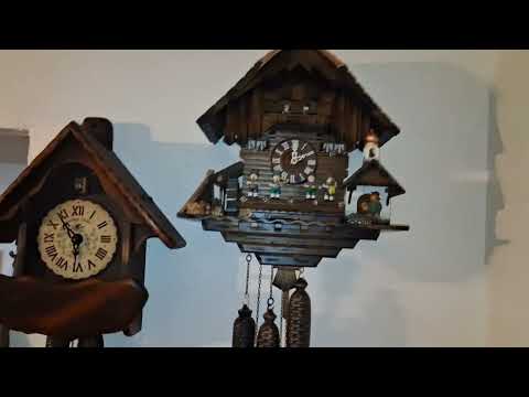 Showing off my collection of clocks that are for sale if interested in any send me a message on FB