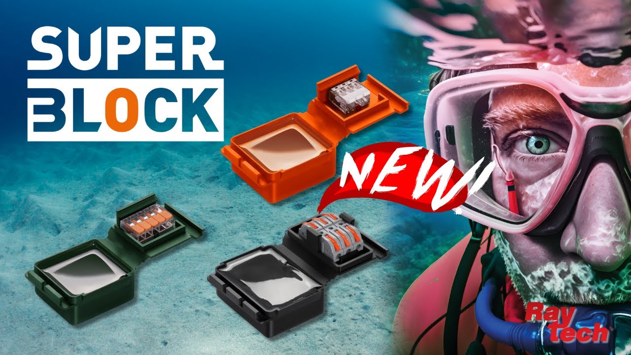 SUPERBLOCK - The NEW watertight TERMINAL BLOCK!