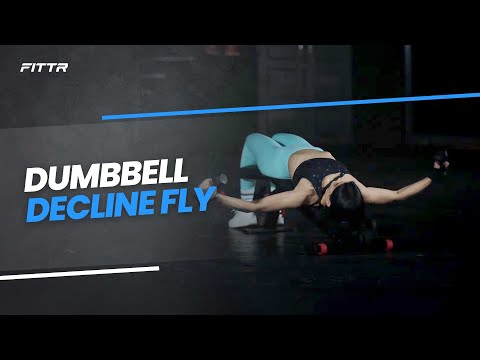 How To Do Dumbbell Decline Fly | Exercise Video