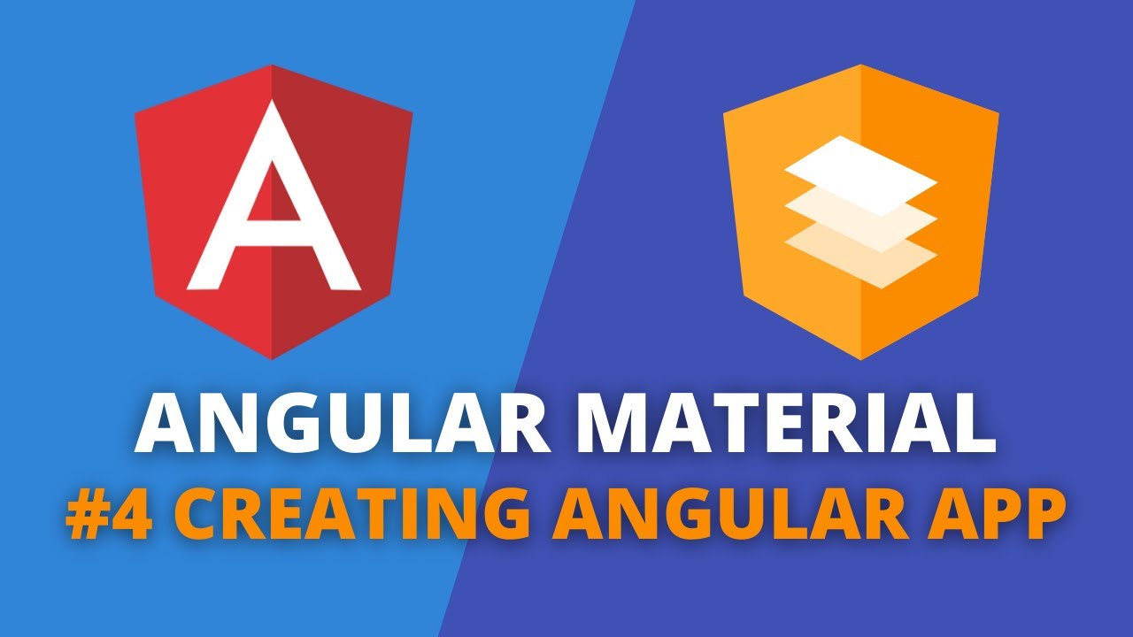 Angular Material #4 - Creating Angular App