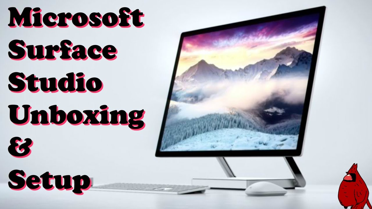 Surface Studio Unboxing and Setup [Technology Break]