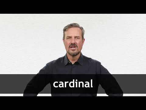 How to pronounce CARDINAL in American English
