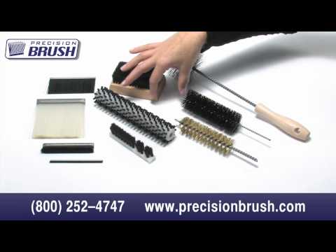 Precision Brush - Types of Industrial Brushes