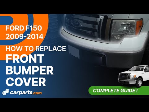 How to replace the Front Bumper Cover 2009-2014 Ford F150 π
