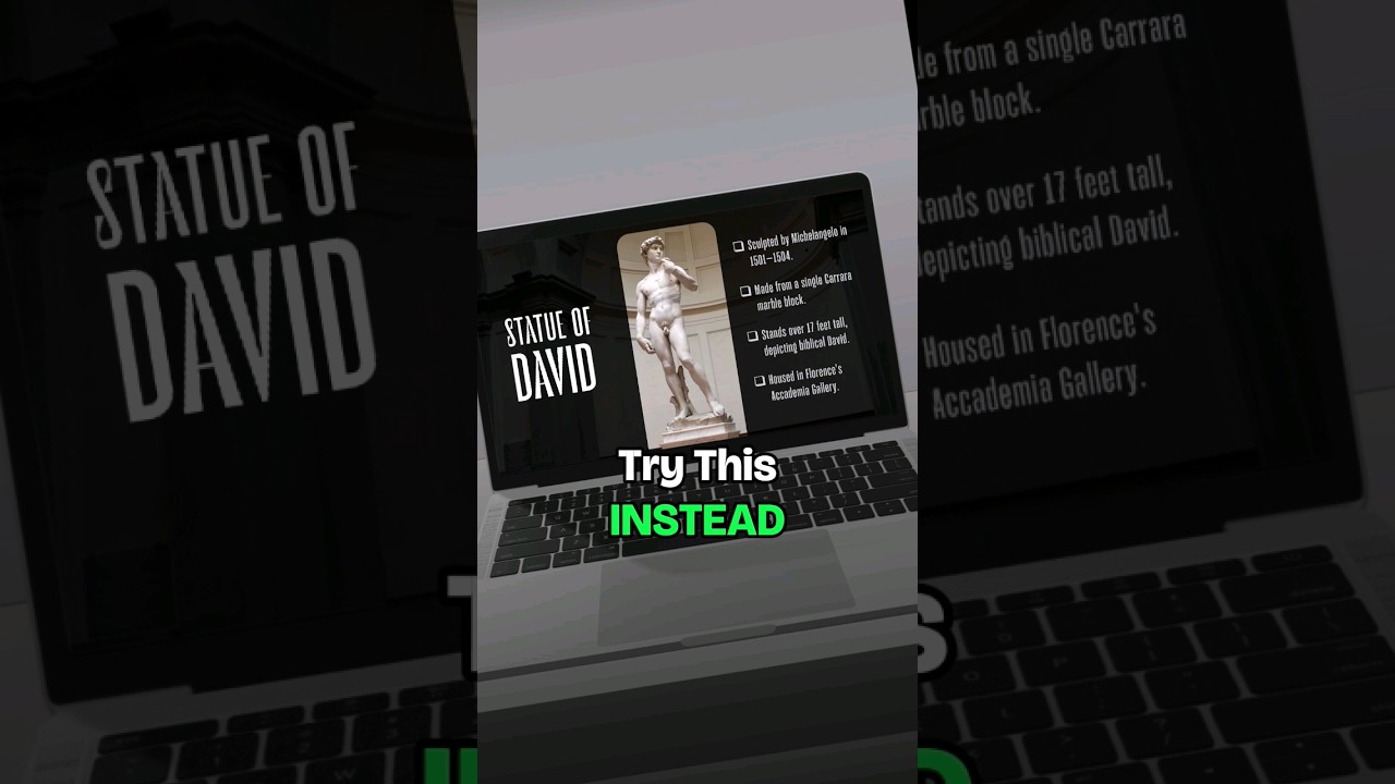 Try this TRICK in your next presentation ✅️ #powerpointpresentation #powerpoint #powerpointanimation