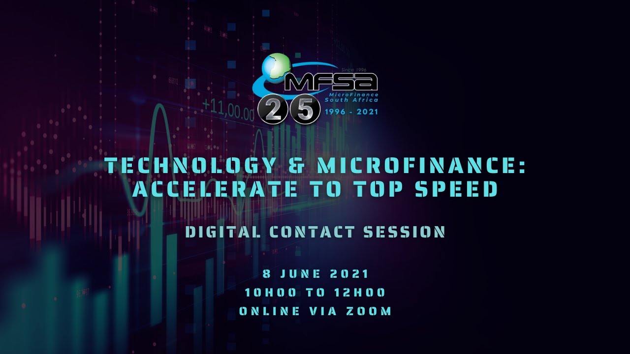 MFSA Digital Contact Session | Technology & Microfinance: ACCelerate to TOP SPEED  | 8 June 2021