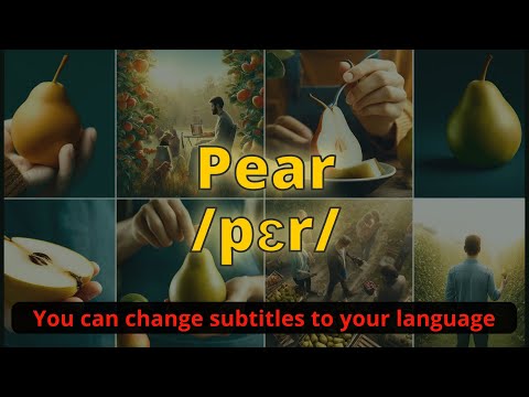 Pear meaning with 5 examples