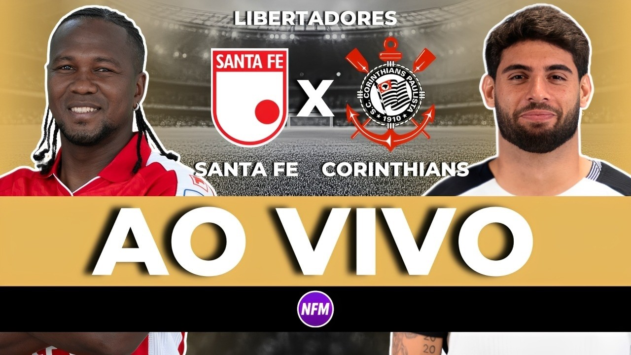 AO VIVO 🔴 CORINTHIANS X SANTA FÉ AO VIVO COM IMAGENS DO ESTÚDIO | CORINTHIANS AO VIVO | LIBERTADORES