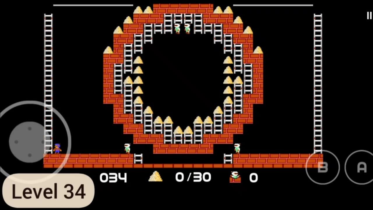 Mine Runner level 34 Challenging Puzzle/Hardcore game