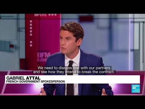 Biden asks for early Macron talks as allies try to smooth tensions • FRANCE 24 English