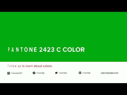 What color is Pantone 2423 C ? #00aa13 hex color - Green color - Cool color 00aa13