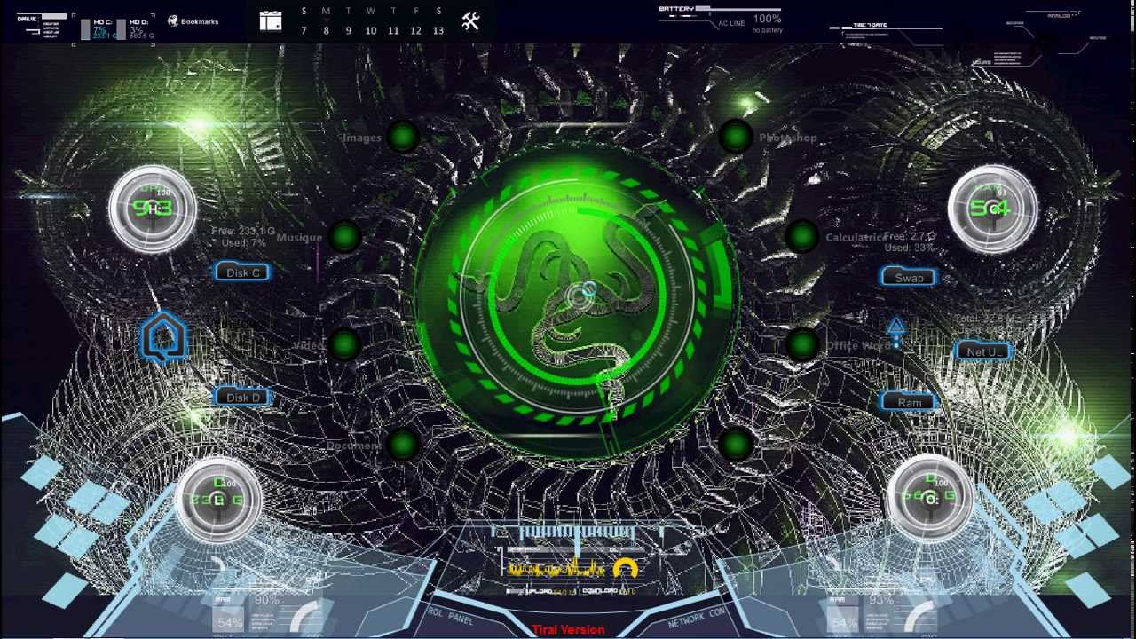 Razer Rainmeter Design