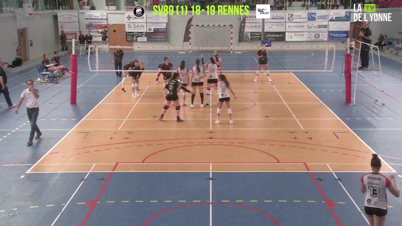 Sens volley 89 VS Rennes