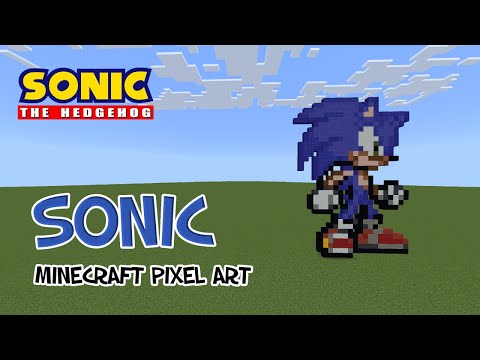 Pixel Art Tutorial - Sonic (400 Subscriber Special)