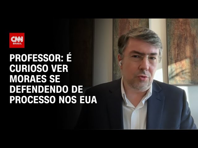 É curioso ver Moraes se defendendo de processo nos EUA, diz professor à ...