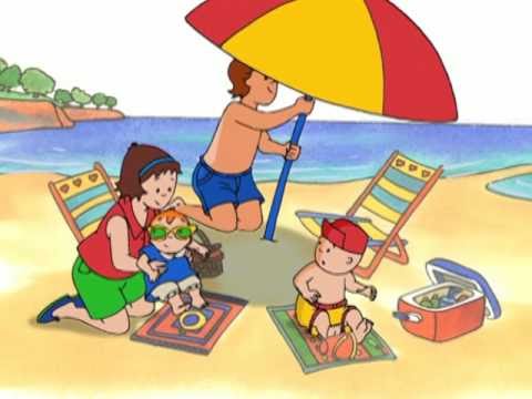 Caillou Season 1 Episode 25 I Caillou at the Beach