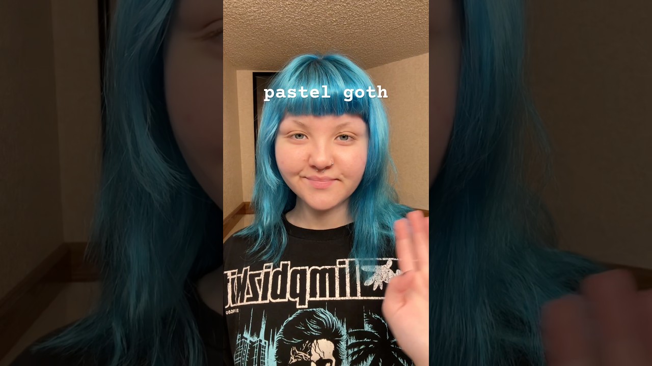 pastel goth makeup tutorial 🖤 #makeup #makeuptutorial #makeupartist #creativemakeup