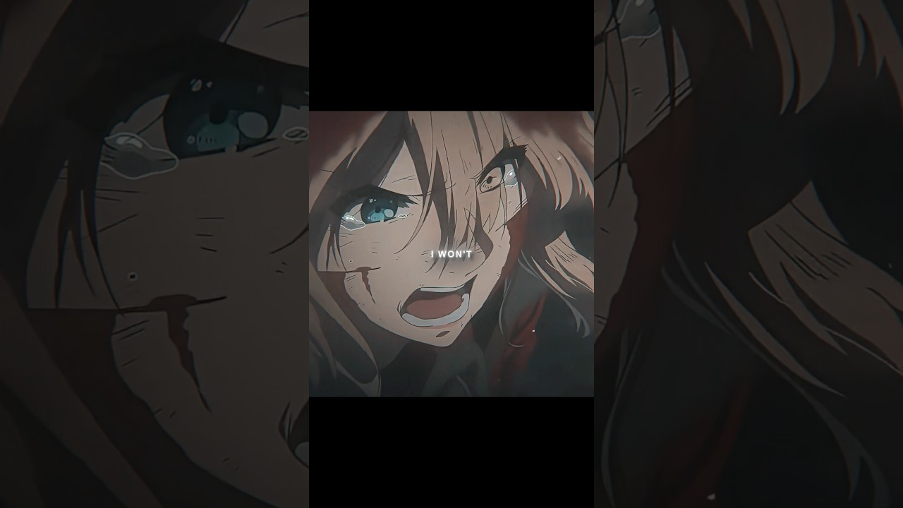I won’t let you die here! #anime #foryou #violet #shorts