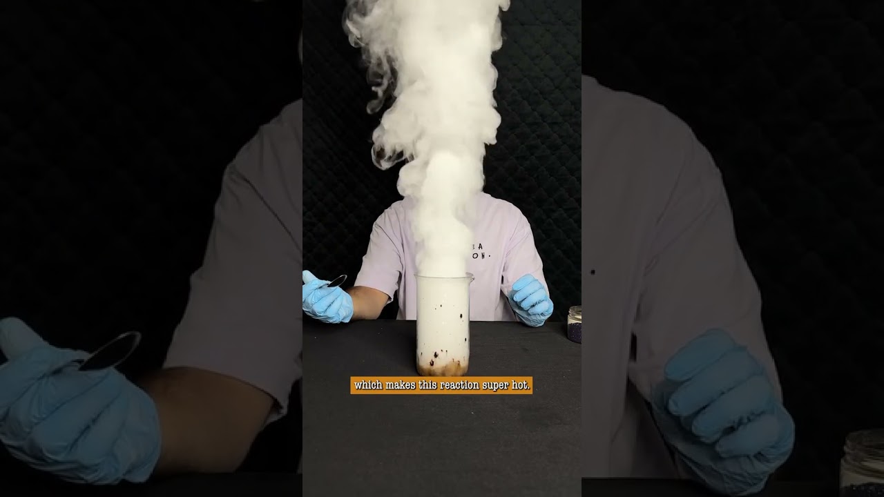 Check Out This Explosive Experiment #shorts