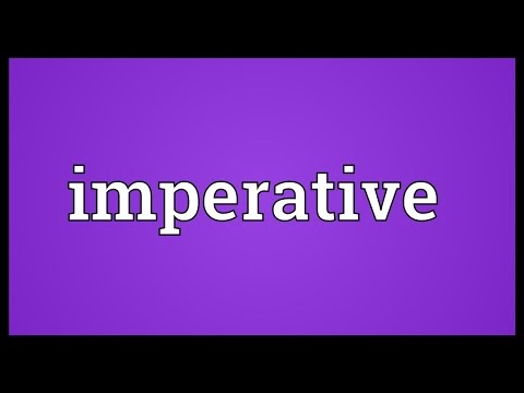 Imperative Meaning