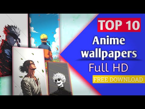 Top 10 Full HD Anime Wallpapers 🔥|Free download | #walpapers #animewallpapers #download