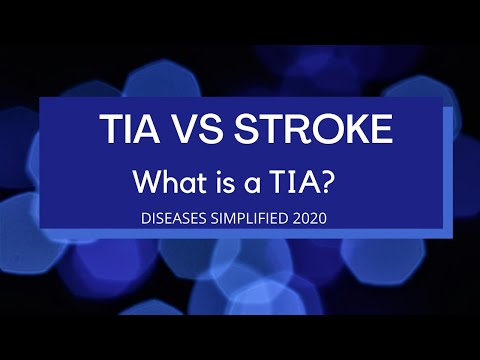 TIA vs STROKE. What is a TIA?