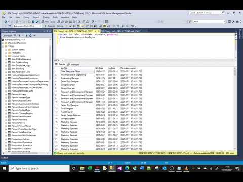 MS SQL tutorial on date functions
