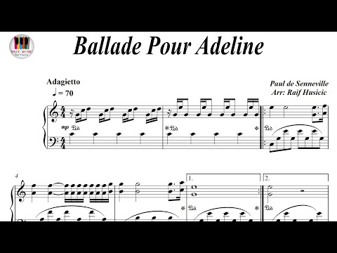 Ballade Pour Adeline - Richard Clayderman, Piano