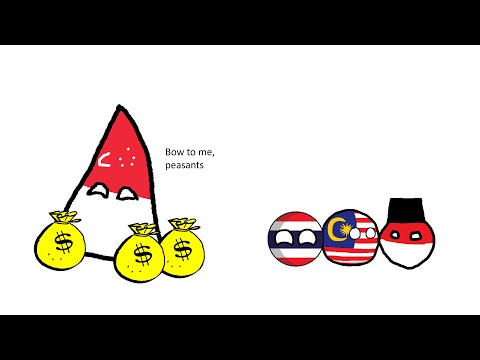 How did Singapore become rich?