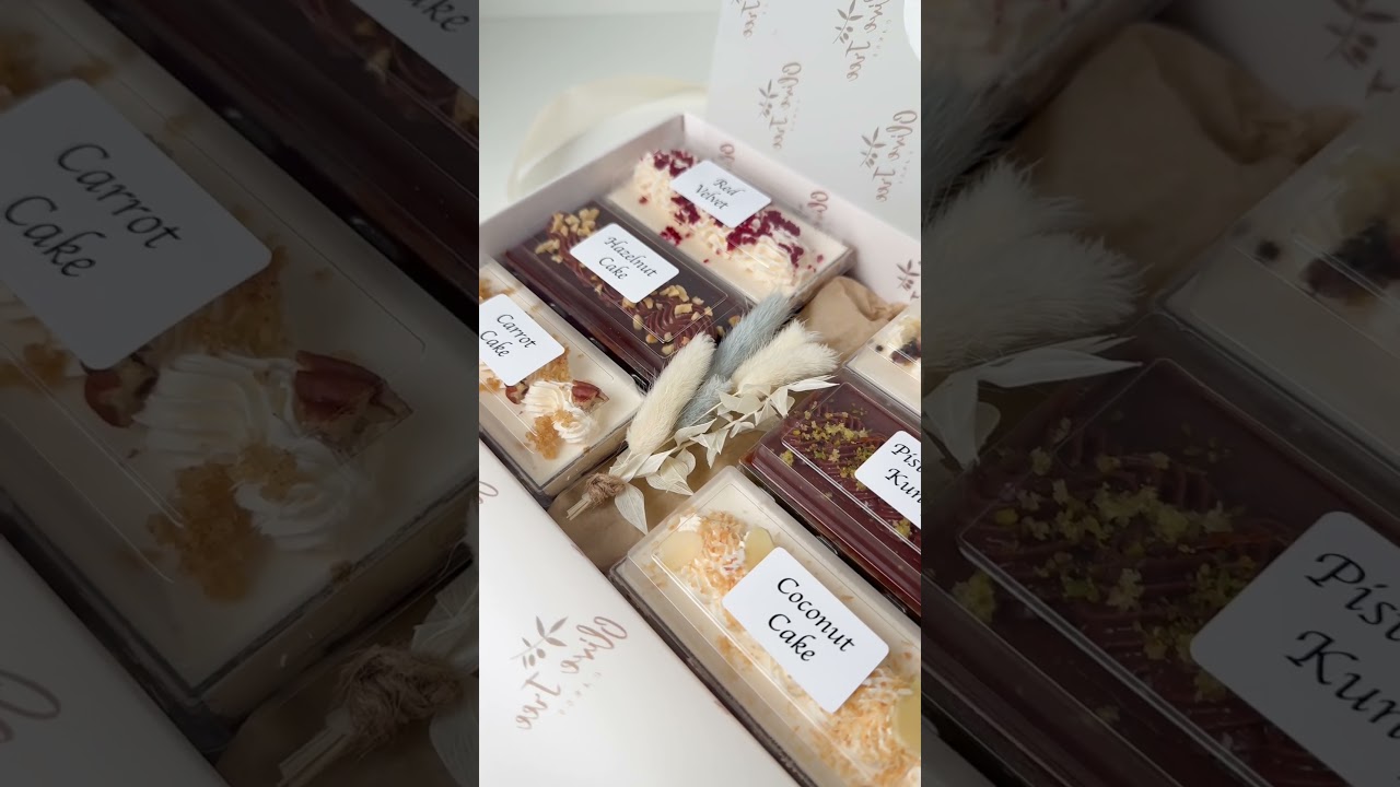 Luxury Cake Taster Box! @olive.tree.cakes