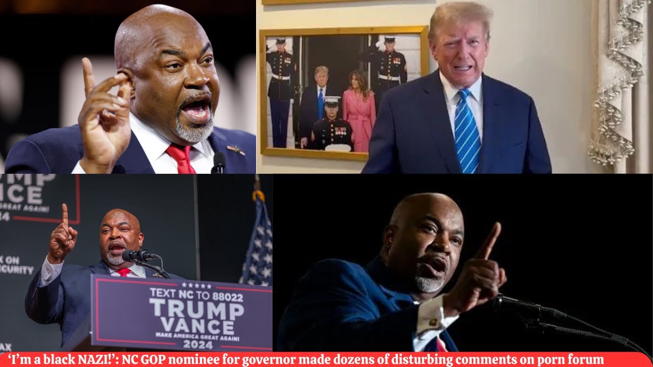 ‘I’m a black NAZI!’: NC GOP nominee for governor made dozens of disturbing comments on porn forum