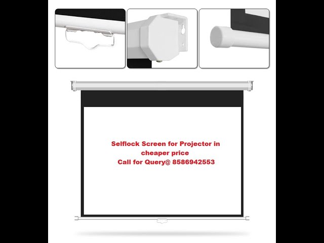 Vision Projector Screen - Vision 6x4 - 84" Tripod Projector Screen For ...