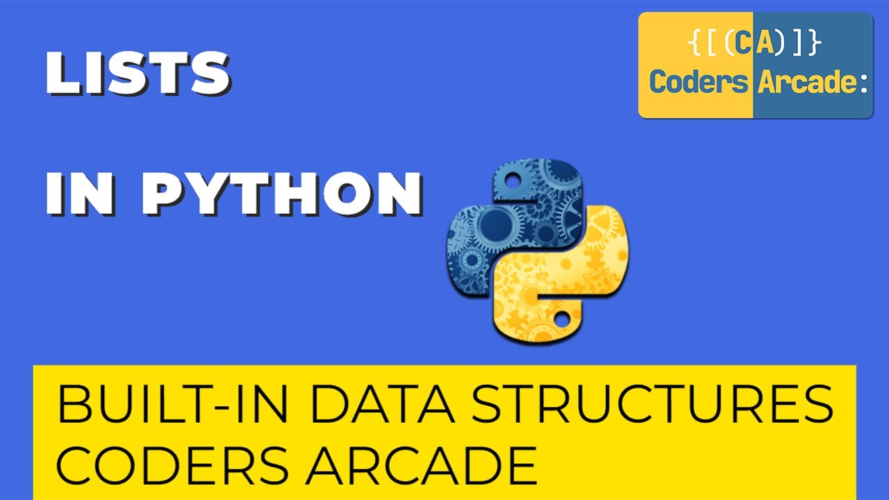 Lists || Built In Data Structures In Python |  Uncovering the Hidden Power of Python Data Structures